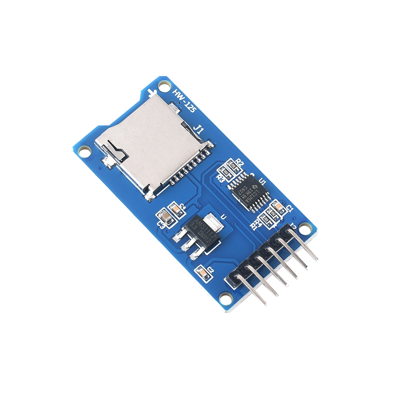 Zave Micro SD Card Module - SPI Interface & Level Conversion