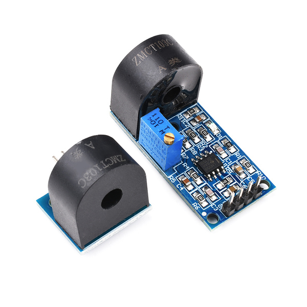 Current Transformer Module 5A Single-Phase AC Active Output Sensor ...