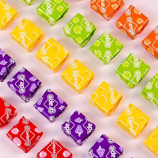 Swiss sugar mixed fruit-flavored soft candies, wedding candies ...