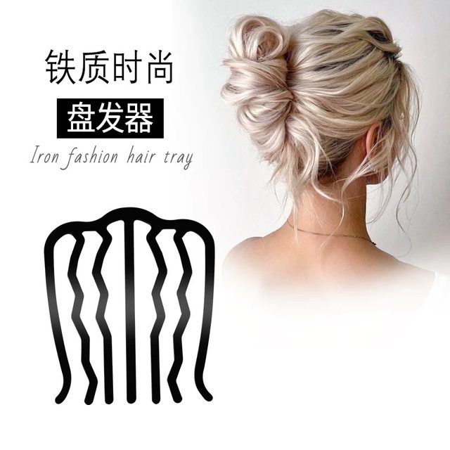 Seven-tooth hair comb, ball head, hair artifact, hairpin, hairpin ...