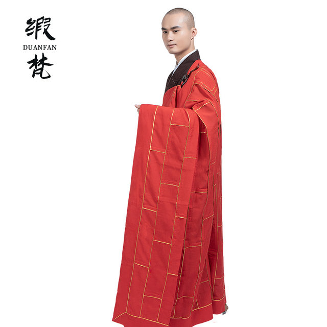 Satin Brahma 金 red seven clothes 缦