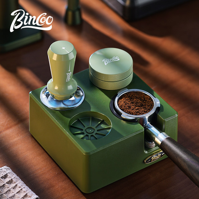 Bincoo espresso coffee powder base multi-function storage powder press ...