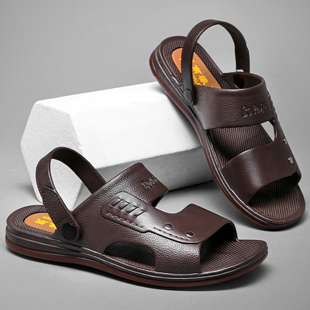 Tendon sole sandals for men 2024 summer rubber sandals and slippers ...