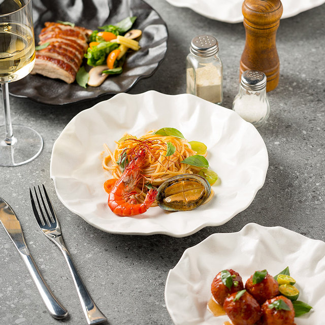 Zou Yi's high-end Western food plate, dessert plate, artist's creative ...