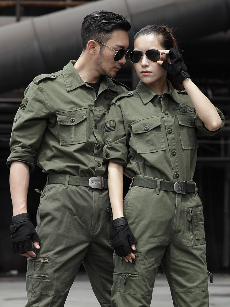 Juxu Mountain Men's Camo Military Uniform - Cotton Blend