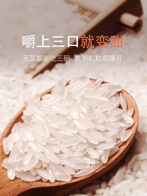 2024 New Rice Northeast Long Grain Fragrance 10Jin [Jin is equal to 0 ...