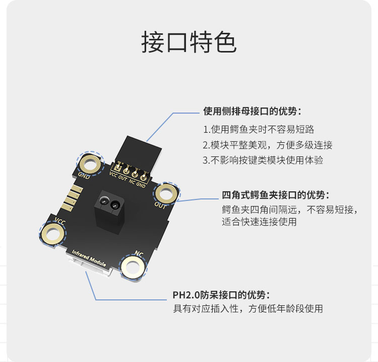 Microbit line following infrared sensor module | Yabo intelligence