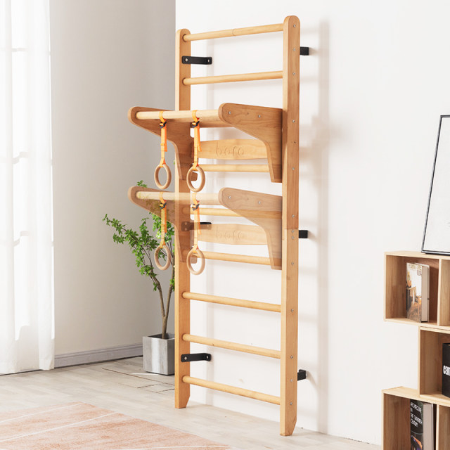 BORO ribbed wood frame indoor home fitness equipment training ...