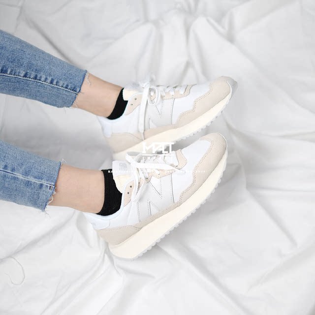 Authentic NEWBALANCE New Balance men's and women's NB237 sneakers thick ...