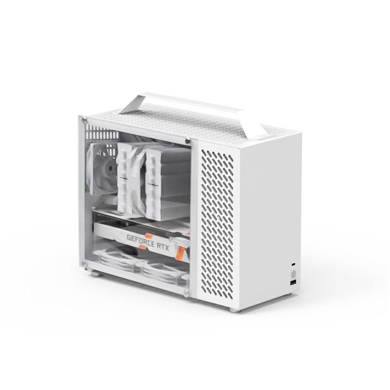 Benniu U55 Aluminum ITX/M-ATX Small Form Factor PC Case - Desktop Host