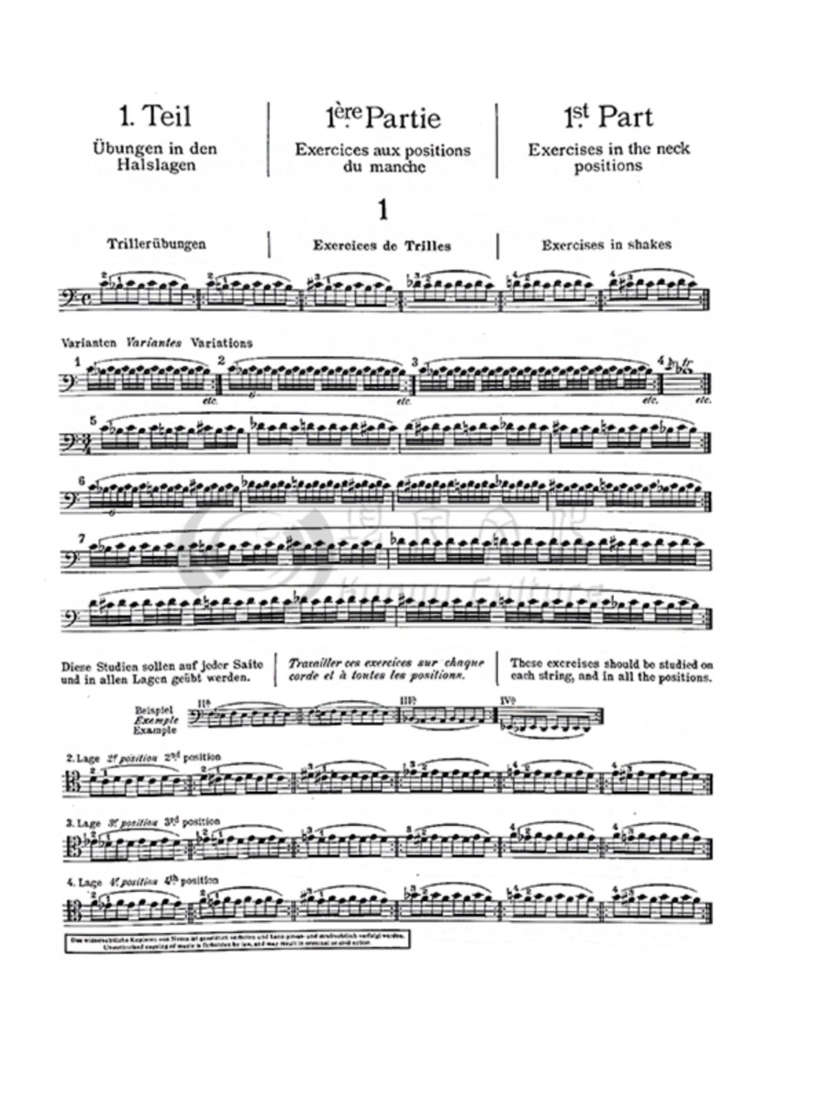 Fiyal Cello Exercices Quotidiens - Louis Feuillard - Partition Schott Music