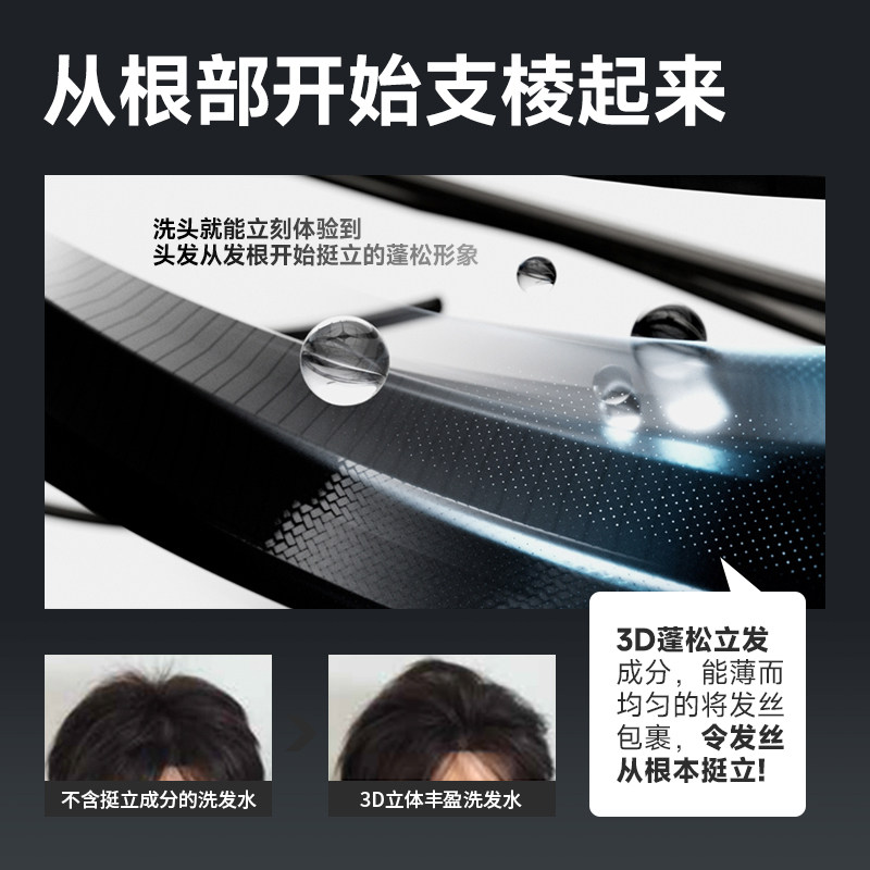 Maro 3D Shampoo + Massage Comb for Men - Japanese Formula
