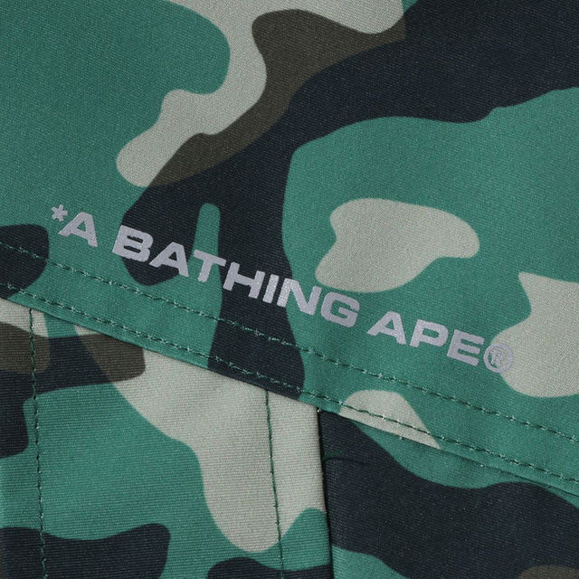 BAPE men's spring and summer printed forest camouflage pattern ...