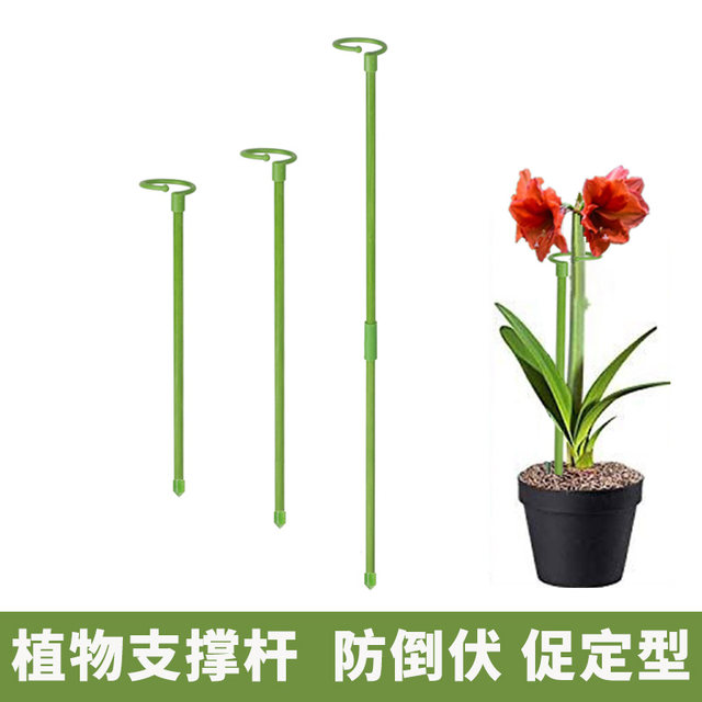 Plant support rod gardening climbing rattan traction bracket anti ...