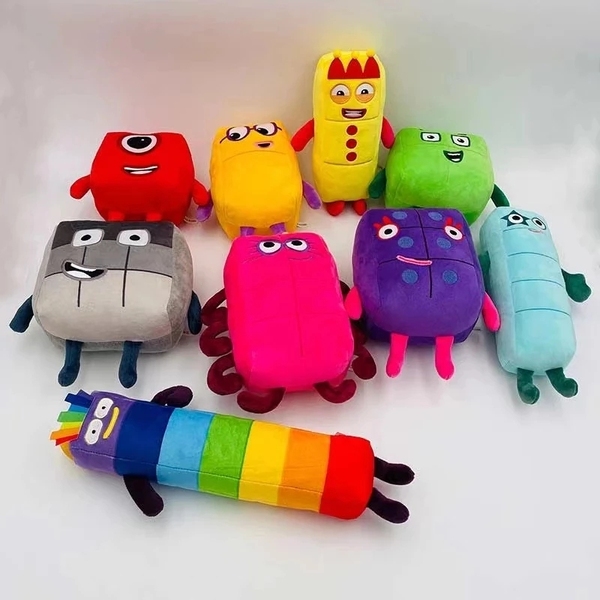 Boneka Mewah Numberblocks - Boneka Mainan Edukatif Untuk Anak-anak | EBUY7