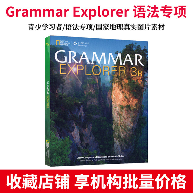 Original imported Grammar Explorer 3B Student Grammar Special Textbook ...
