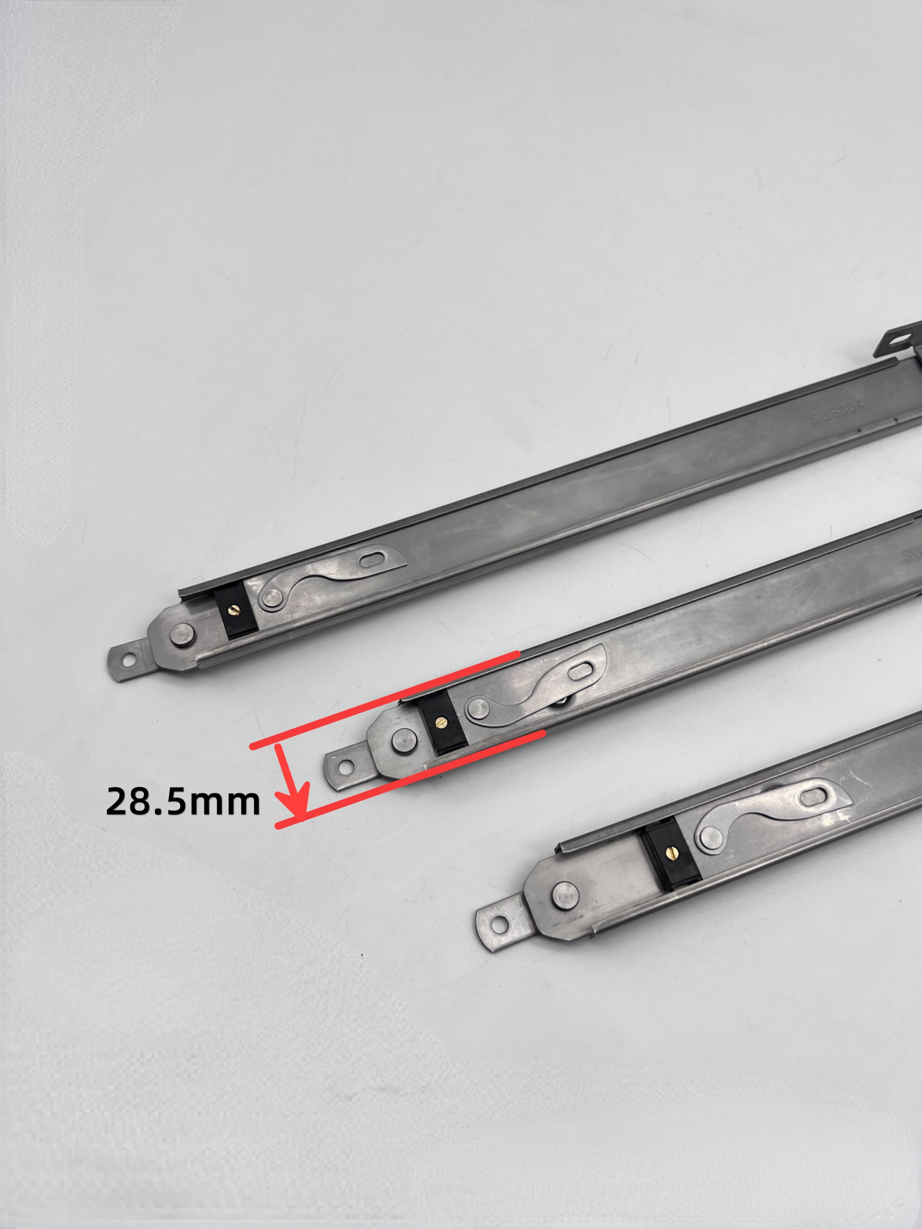 Stainless Steel Window Support Rod - Adjustable Fireproof Limiter