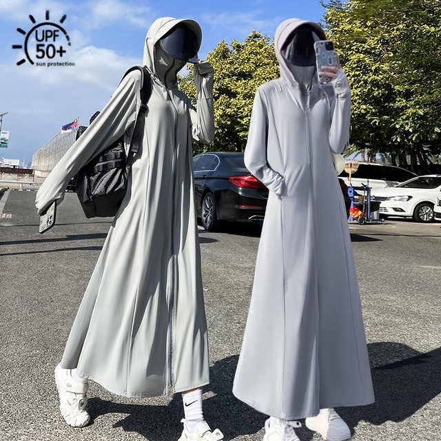 Sun protection clothing for women 2024 new summer long full body anti ...