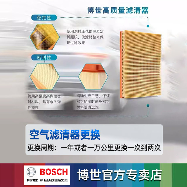 Bosch three-filter set Volkswagen CC Magotan Passat Tanyue X Golf 7 ...