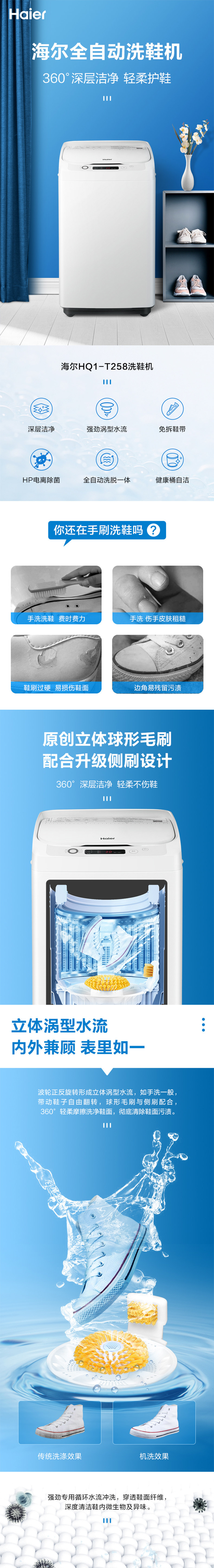 Shoe washing machine - New shoe washing machine | Haier