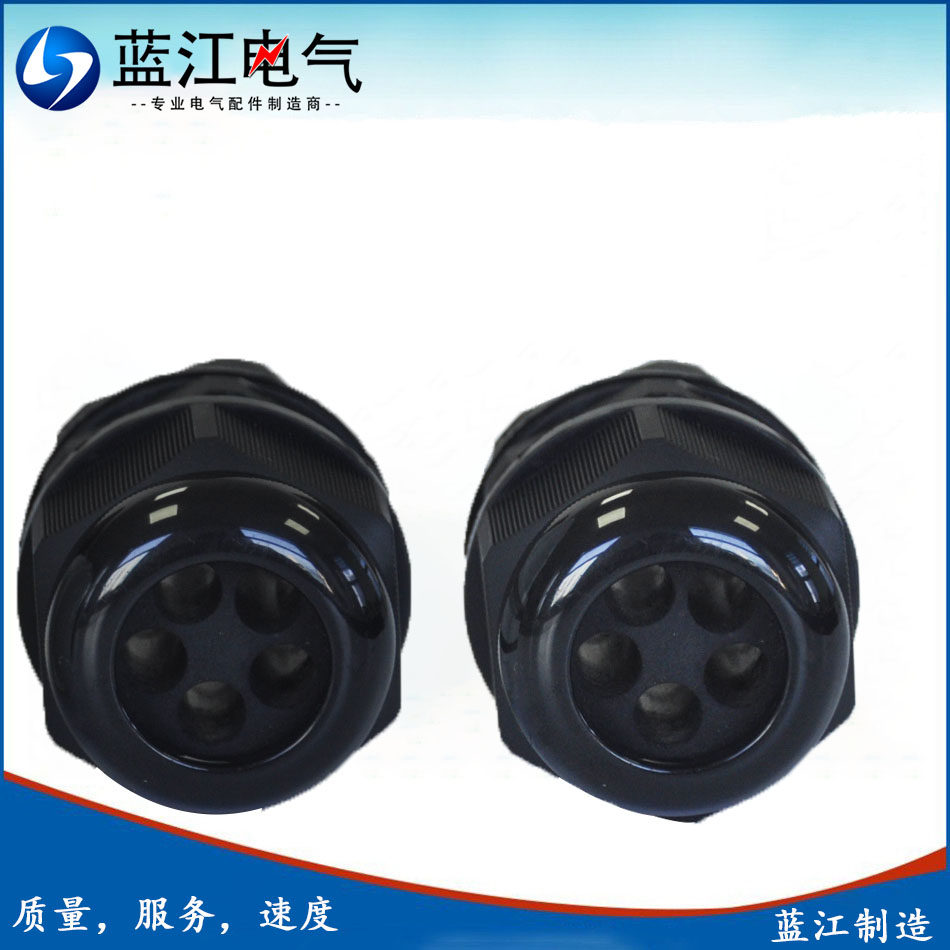 Conector de cable de nailon de cinco orificios lanjiang, glándula ...