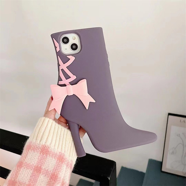 Spicy girl high -heeled shoes iPhone15promax suitable for Apple 14 ...