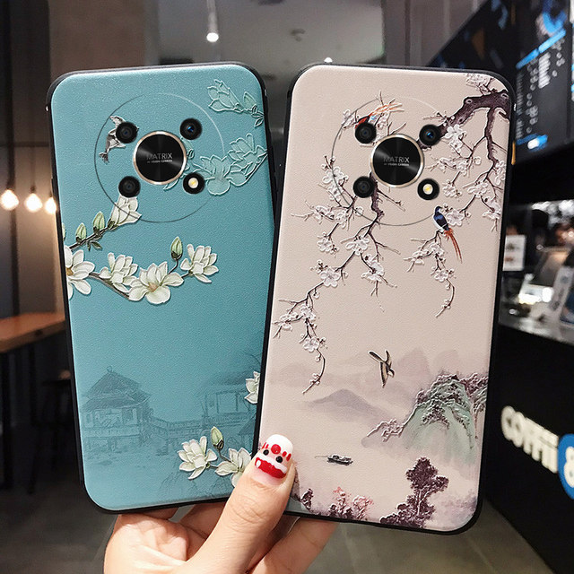 Chinese style suitable for Huawei Honor X40 mobile phone case X30 soft shell X20SE protective ...