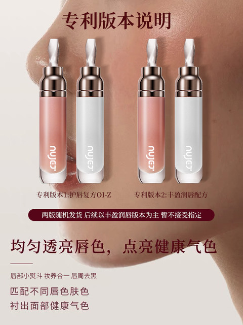 NUJET Light Luxurious Plumping Essence Lip Gloss Mirror Nude ...