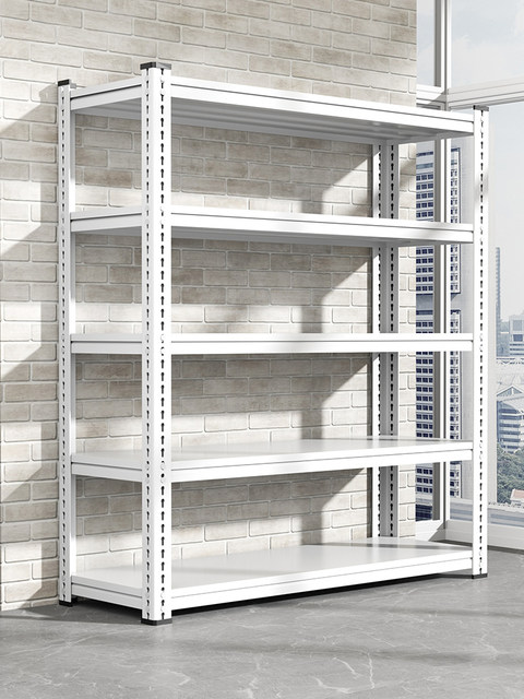 Shelf shelf floor multi-layer storage rack household balcony iron rack ...