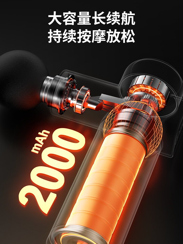 Súng Massage Cơ Oaks Fascia - Dành Cho Cổ, Lưng & Toàn Thân