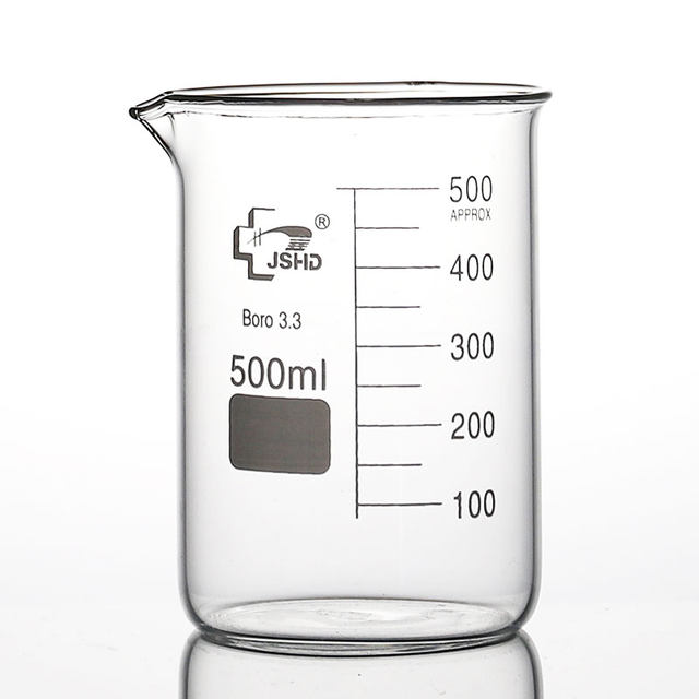 Huida/Shuniu glass beaker laboratory scale beaker high temperature ...
