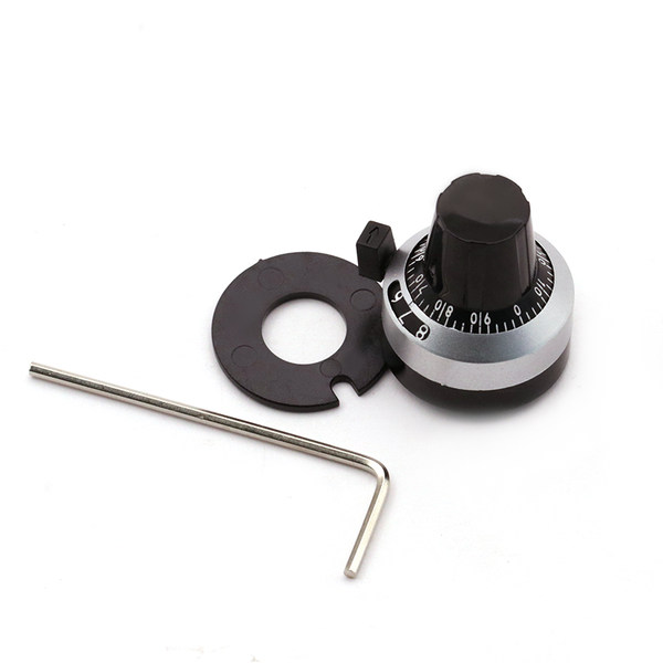 Precision Scale Knob For 3590S Dial Multi-Turn Potentiometer 6.35mm ...