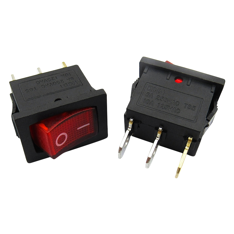Telesky Boat Switch - 3-Legged, 2-Position, 21x15mm Rocker Button with ...