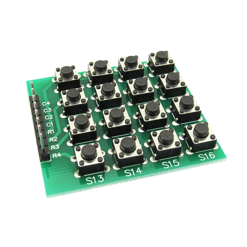 Telesky 4x4 Matrix Keyboard - Microcontroller Expansion