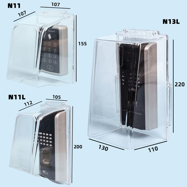 Doorbell rain cover outdoor visual face recognition protection villa ...