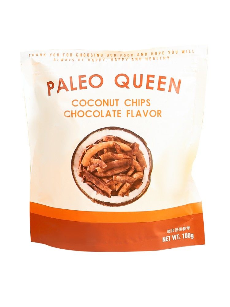 Paleo Queen Thai Coconut Flakes - Crispy Roasted Coconut Snack (100g)