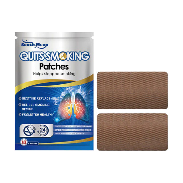 South Moon Herbal Smoking Repair Patch Relieves Dry and Itchy throat ...
