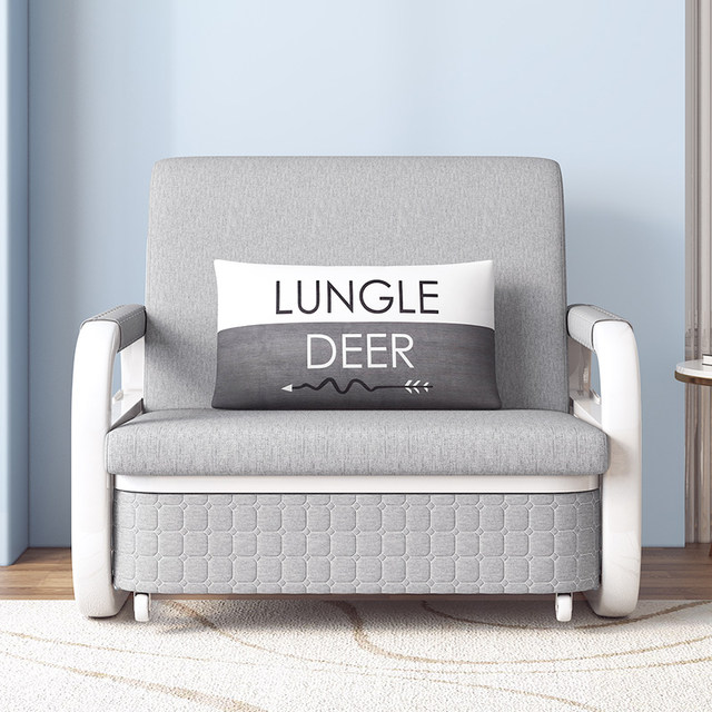 Single folding sofa 2024 new small apartment living room multi ...