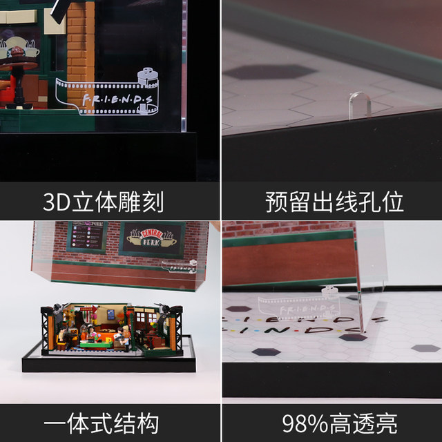 LYB is suitable for LEGO 21319 Friends display box acrylic storage box ...