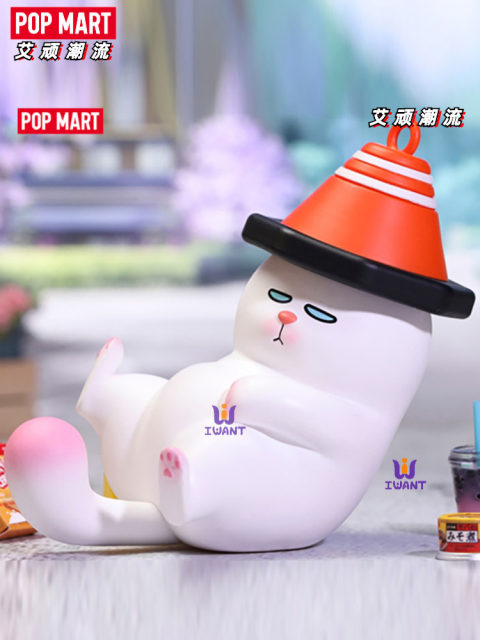 Popmart Bubble Mart vivicat lazy helmet series blind box surrounding ...
