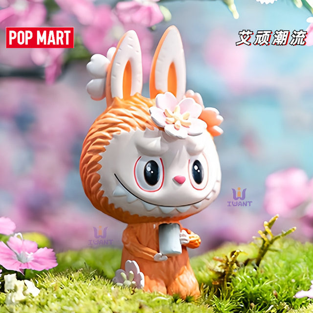 POPMART LABUBU Flower Elf Series Blind Box Figure Trendy Ornament Gift ...