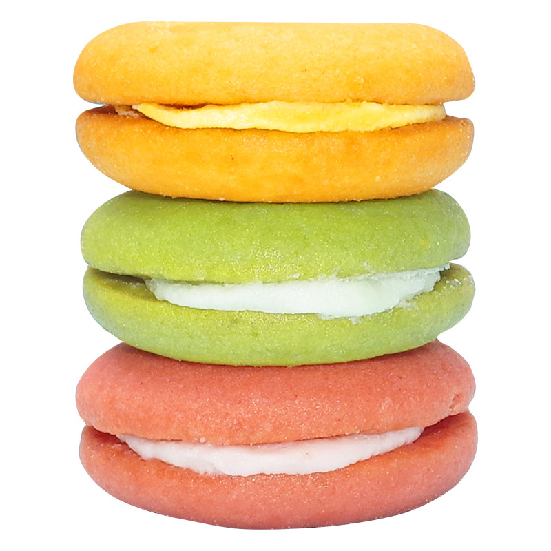 Biscotti Sandwich Macaron Ococo - Gusto Fragola - 376g