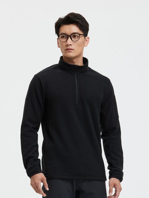 SANFO PLUS Red Flame Second Generation Tactical Polartec P100 Pullover Fleece Jacket 23298N