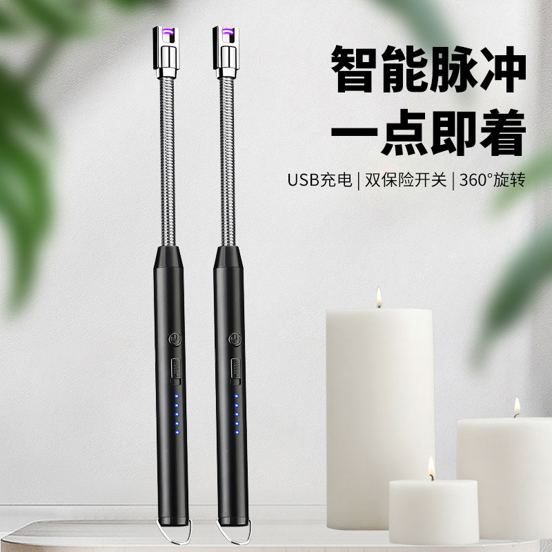 Candle Igniter Pulse Lighter for Gas Stove and Aromatherapy