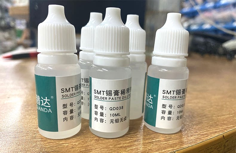 Smt thinner solder paste adjuster liquid | Latent Solder Paste Thinner ...