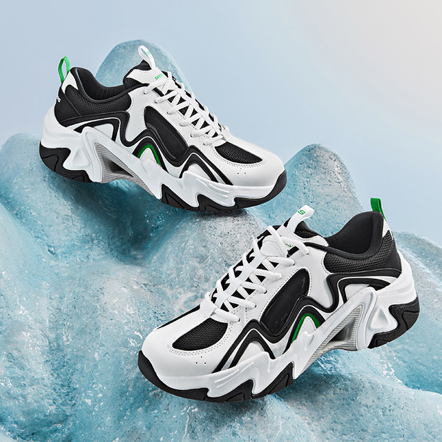 Skechers new wear-resistant splicing mecha shoes third generation men's ...