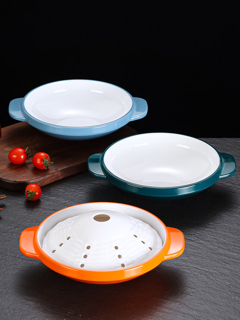 Melamine double-eared hairy tripe plate, commercial hot pot restaurant ...