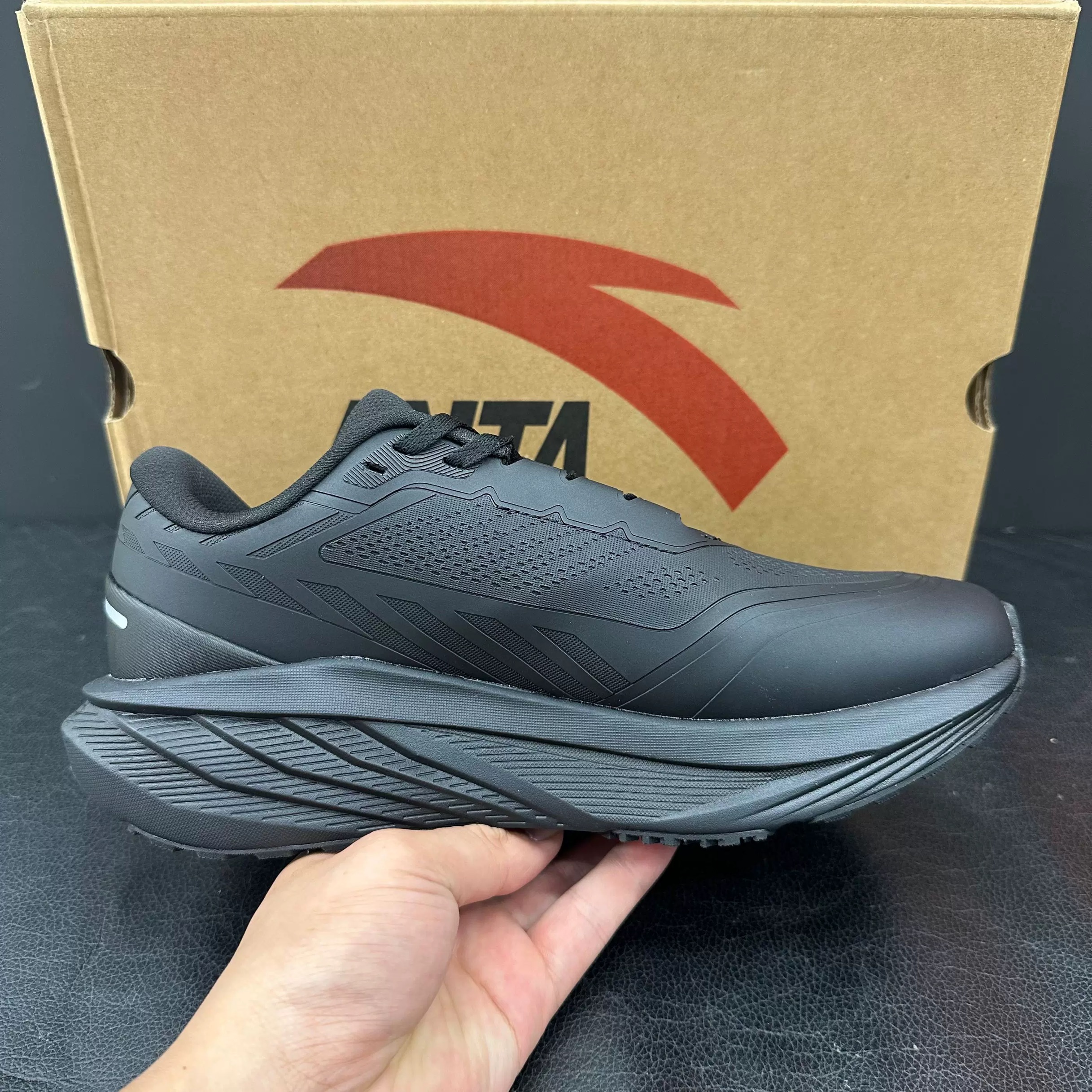 Anta PG7 men's travel running shoes 2 Autumn new cushioning sports shoes official genuine 112445504