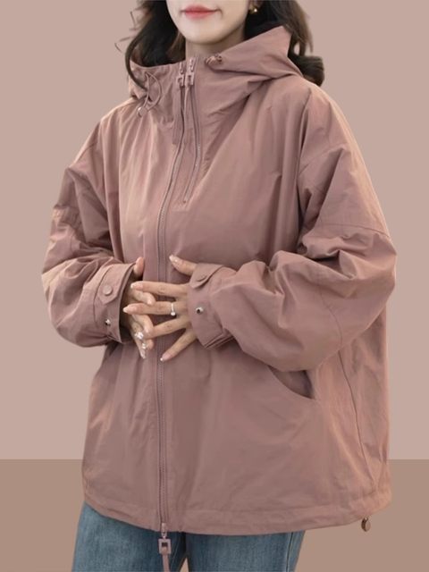 Hooded assault dress female model 2025 spring and autumn new small ...
