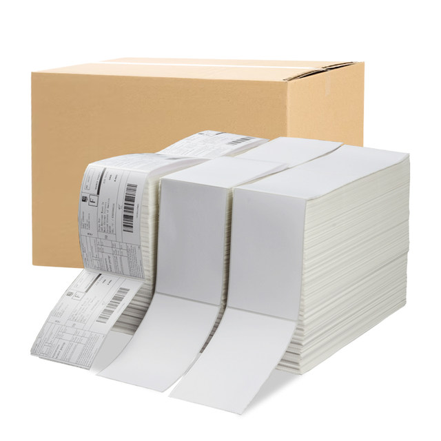 Folding three -proof thermal sensitivity label 76x130 blank one -meter ...